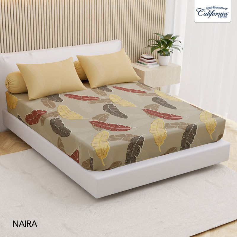 Jual CALIFORNIA Sprei Fitted Naira | Shopee Indonesia