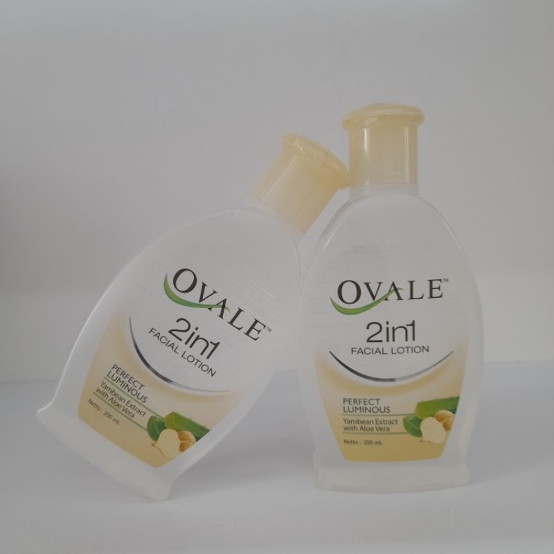 Jual Ovale 2in1 Facial Lotion Perfect Luminos Yambean Extract with Aloe ...