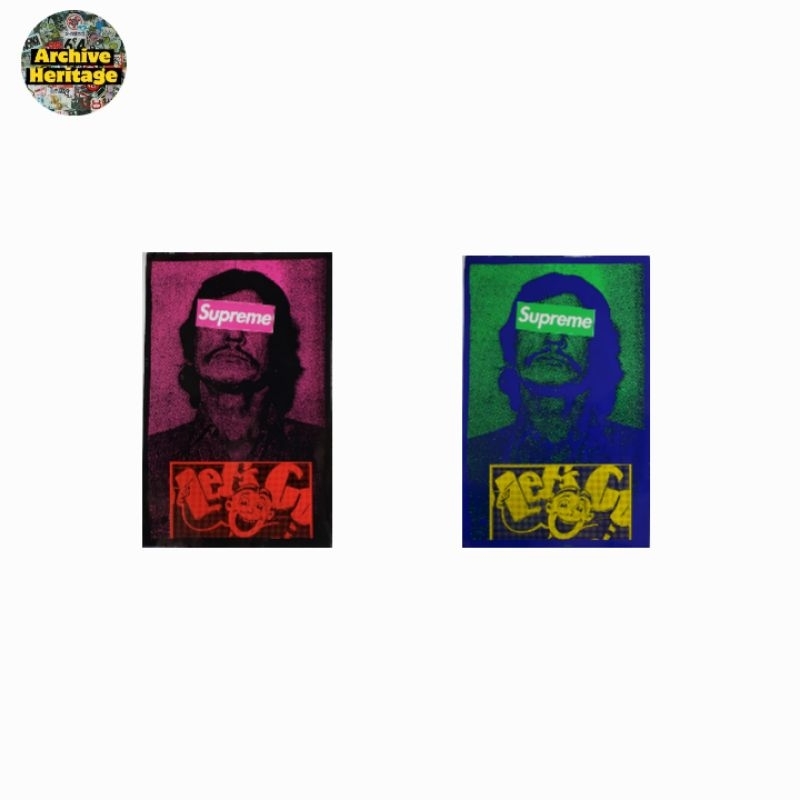 Jual sticker Supreme x Charles Bronson band hardcore punk clothing ...