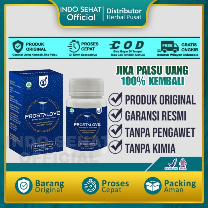 Jual PROSTALOVE Asli Original Obat Atasi Prostat Dijamin Ampuh BPOM ...