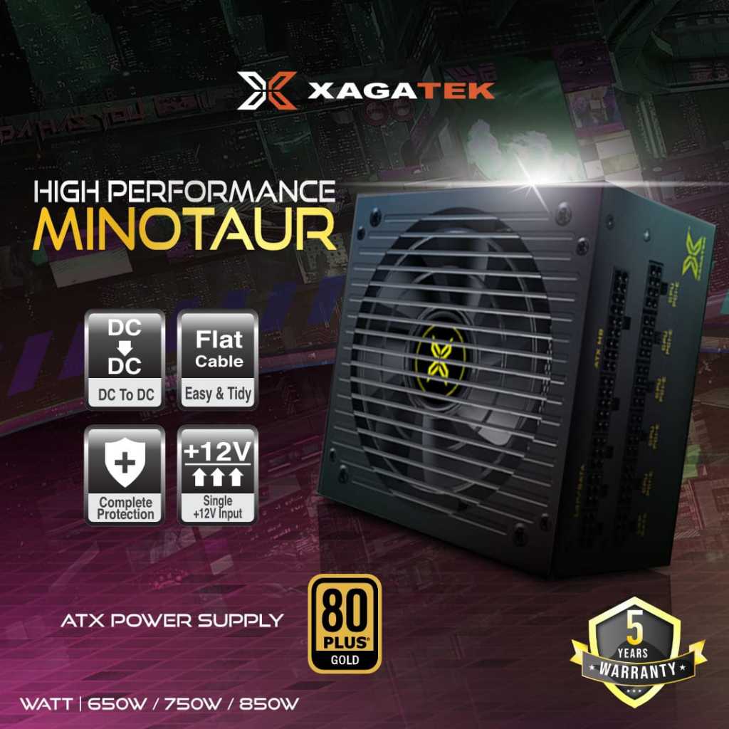 Jual PSU XAGATEK MINOTAUR 850 WATT | Shopee Indonesia