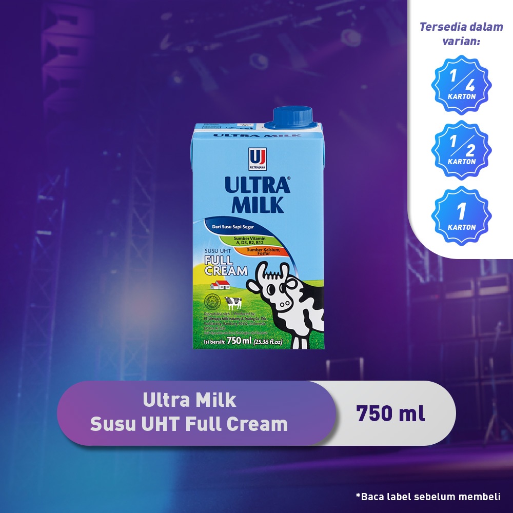 Jual Ultra Milk Full Cream 750 ml | Shopee Indonesia