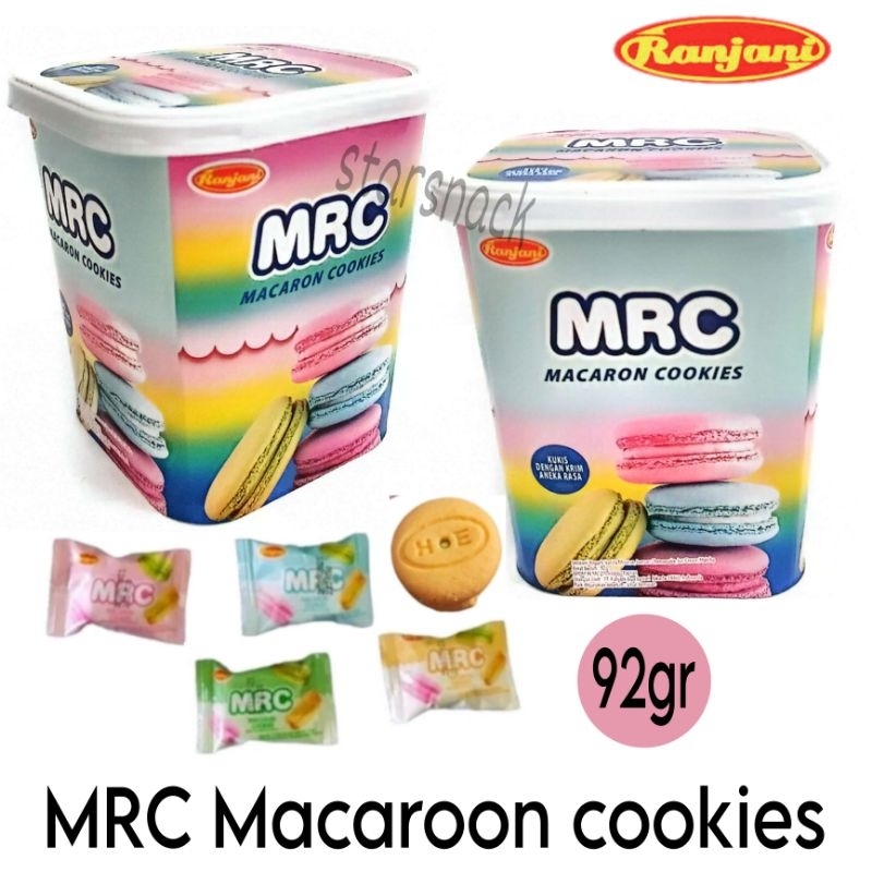 Jual Ranjani MRC macaron cookies 92gr makaron | Shopee Indonesia