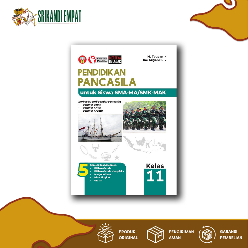 Jual Buku Teks Pendamping SMA/MA Kelas 11 Kurikulum Merdeka Pancasila / Sejarah / Fisika ...