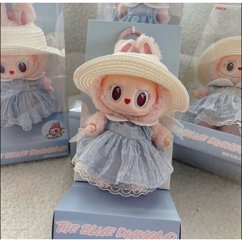 Jual READY STOCK ! Labubu Mokoko v3 The Blue Diamond | Shopee Indonesia