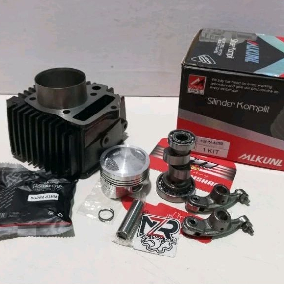 Jual PAKET BLOK SEHER BORE UP GRAND 53 MM//BORING SET 130 CC HONDA ASTREA PRIMA GRAND SUPRA X ...