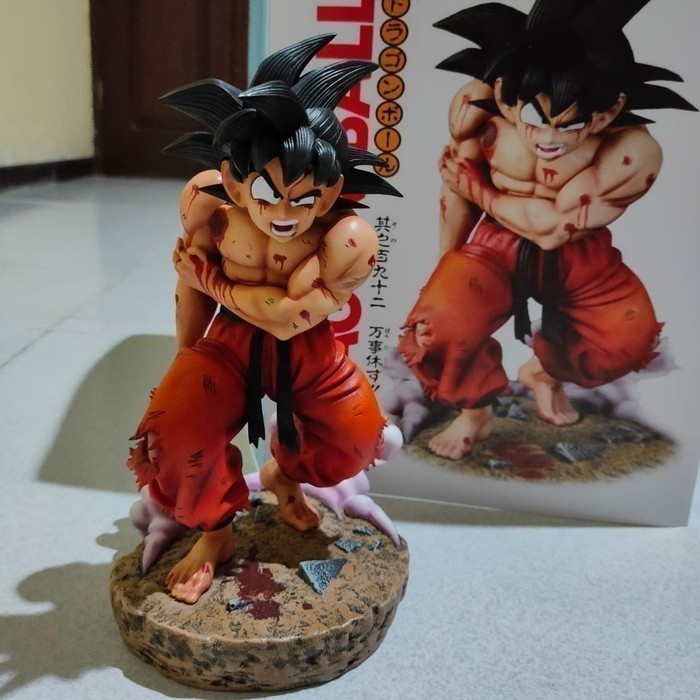 Jual ORIGINAL Dragon Ball Aruna Statue Goku Wounded -NEW OPEN CEK ...