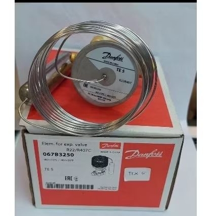 Jual EXPANSI R22 R407C TEX 5 / TE 5 - 067B3250 EXPANSION VALVE DANFOSS ...