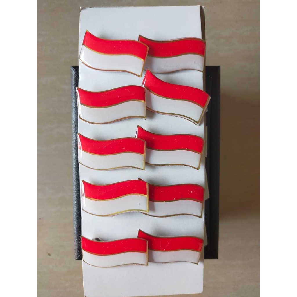 Jual PIN BENDERA MERAH PUTIH / PIN GARUDA MERAH PUTIH | Shopee Indonesia