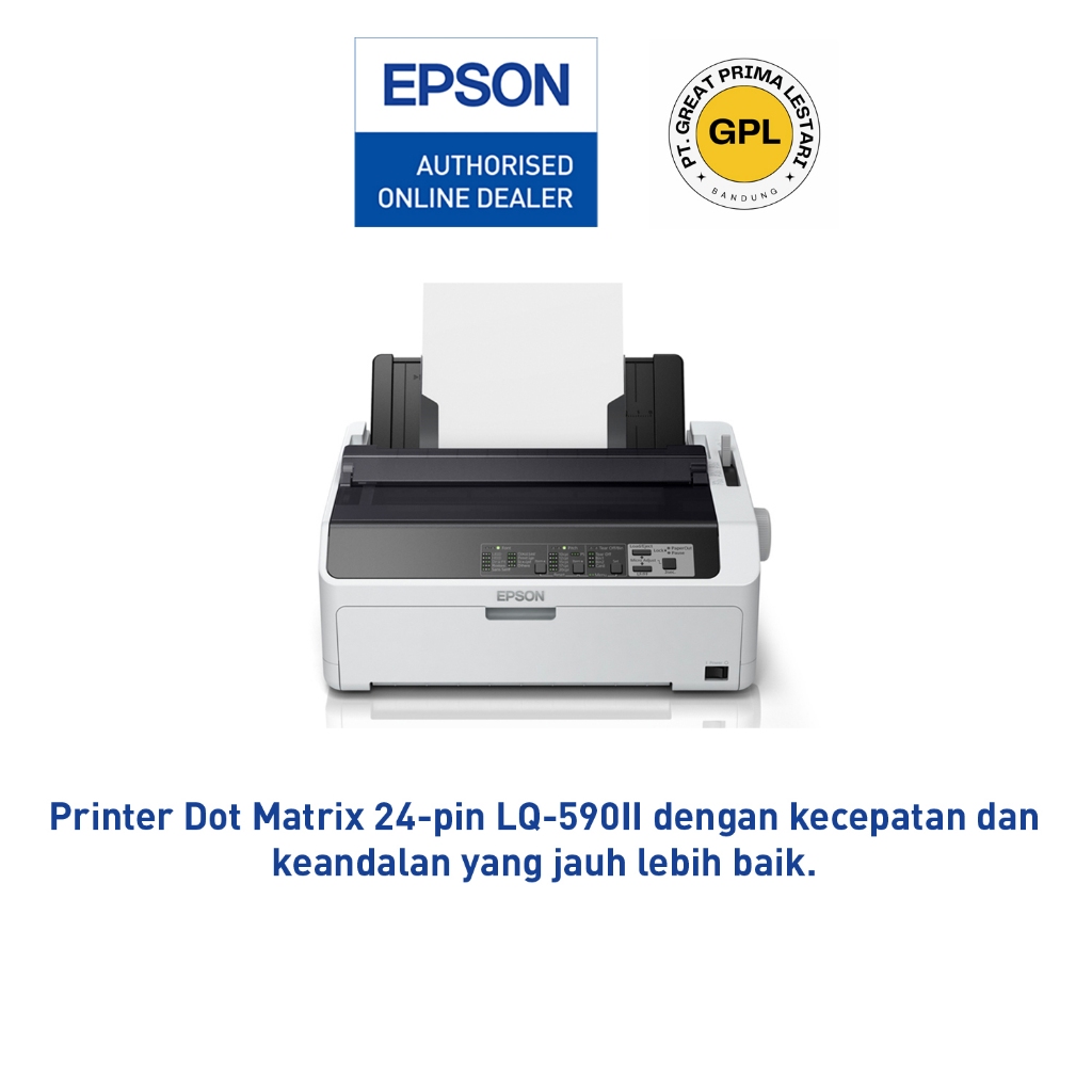 Jual Printer Epson Dot Matrix LQ 590 II LQ590 II LQ-590 II | Shopee ...