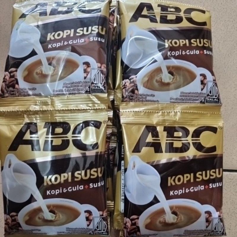 Jual Kopi Instan Kopi ABC Susu 30 gr | Shopee Indonesia