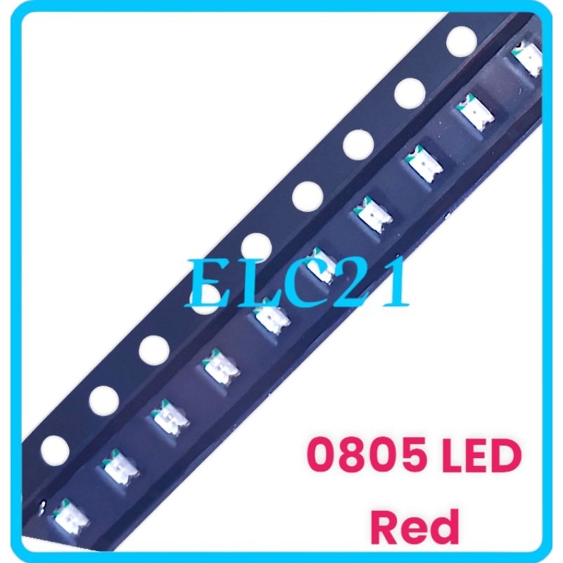 Jual Led Merah SMD 0805 LED SMD Merah 0805 Led Merah SMD 0805 10 PCS (1 ...
