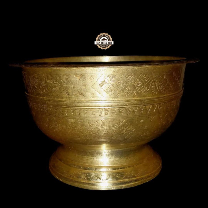 Jual Bokor kuningan ukir lawas ( B585 ) | Shopee Indonesia