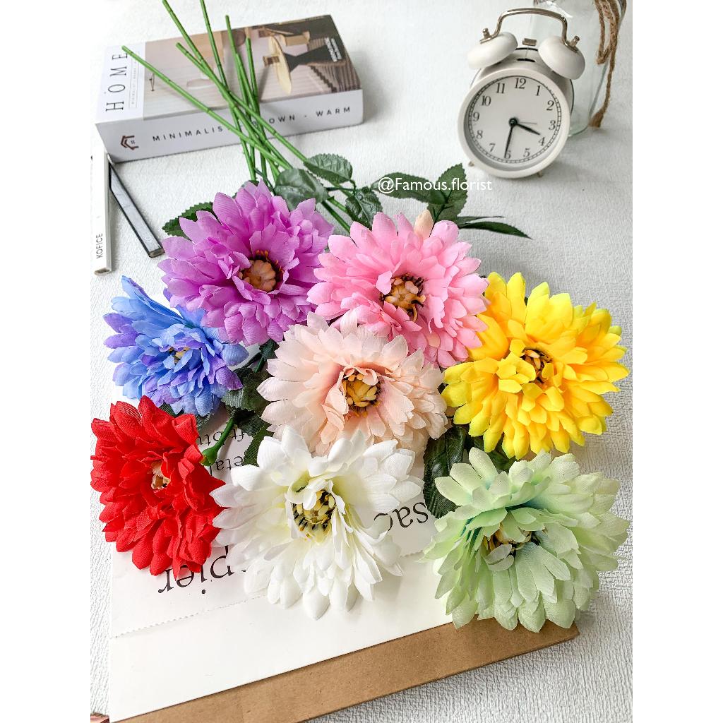 Jual Bunga Seruni X1 pertangkai artificial dekorasi | Shopee Indonesia