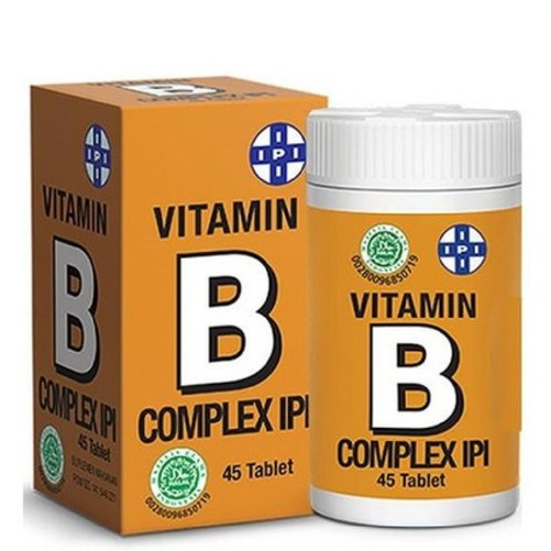 Jual VITAMIN B COMPLEX IPI ISI 45 TABLET | Shopee Indonesia
