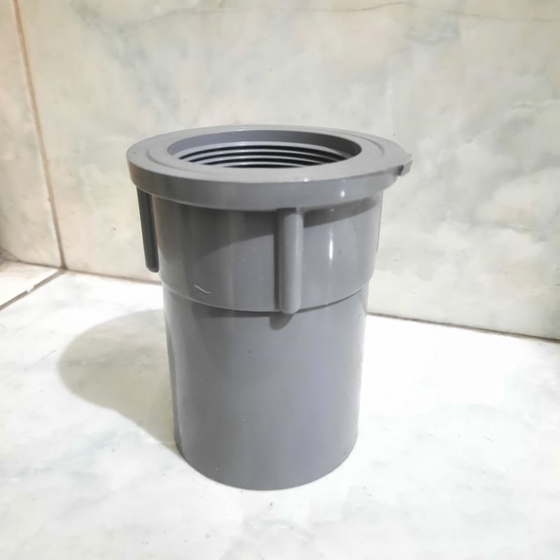 Jual Sok Drat Dalam PVC 2 inch AW merk Rucika / Sambungan Pipa Drat 2 ...