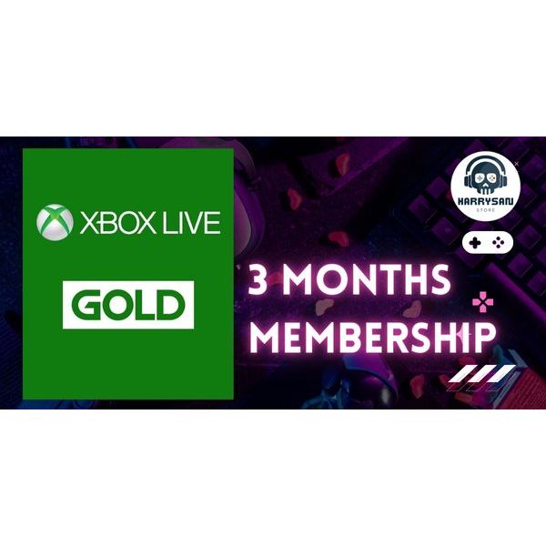 Jual XBOX LIVE GOLD / XBOX GAME PASS CORE 3 MONTH US (DIGITAL CODES ...