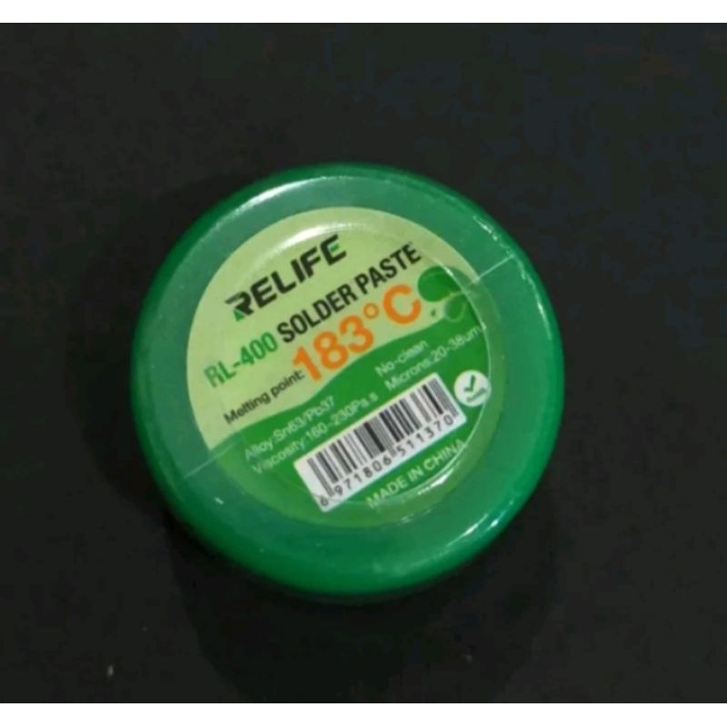 Jual TIMAH PASTA RELIFE RL400 ISI 20 GRAM/TIMAH CAIR RELIFE RL400 20 ...