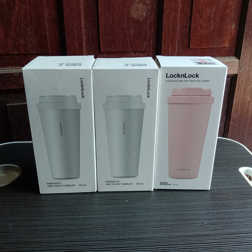 Jual [READY STOCK] LocknLock One Touch Clip Tumbler 550ML - LHC3249 ...