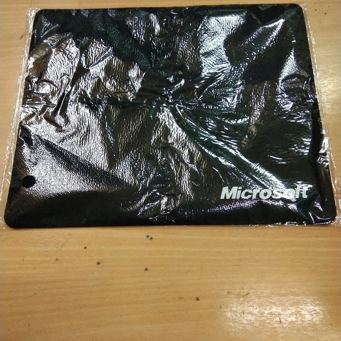 Jual PRODUCT IMPOR Mouse Pad Hitam Polos Microsoft | Shopee Indonesia
