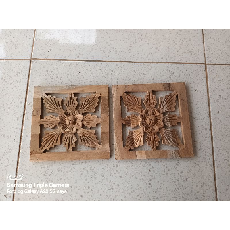 Jual keping Loster Isian Lobster Loster Roster Kayu Jati Ornamen ...