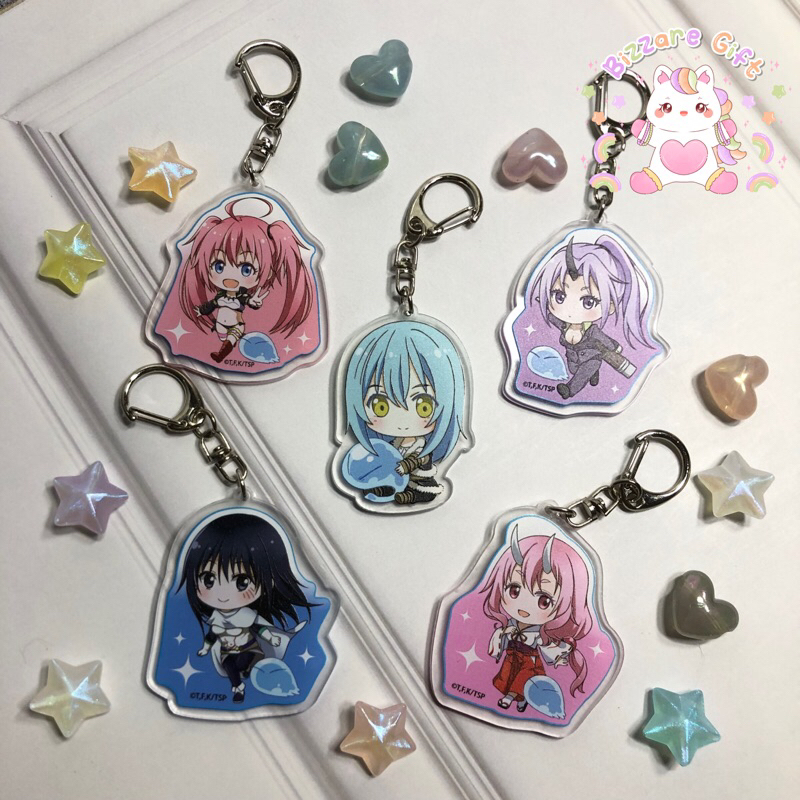 Jual Tensura Keychain Gantungan Kunci Anime Ganci Lucu Slime Rimuru ...
