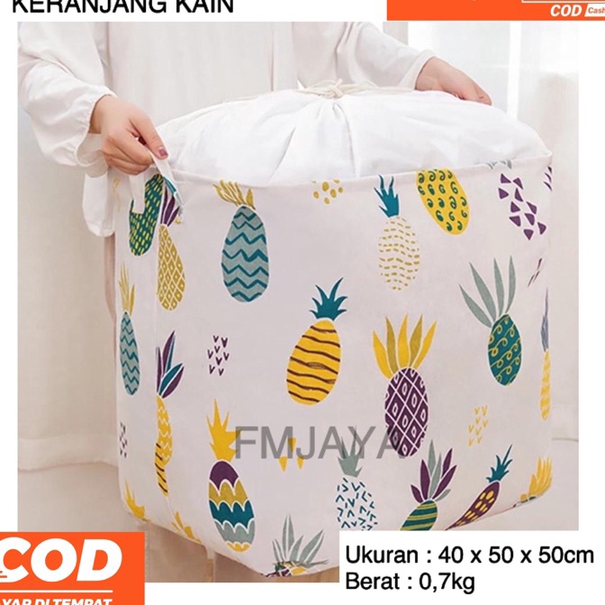 Jual Price STORAGE BOX 1 L KERANJANG KAIN Keranjang Baju Kotor Laundry ...