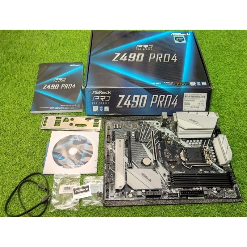 Jual Motherboard Asrock Z490 pro 4 | Mobo Asrock used like new | Shopee ...