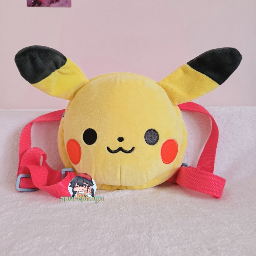 Jual Tas Pokemon Pikachu Monpoke Face SEGA Toys Backpack | Shopee Indonesia