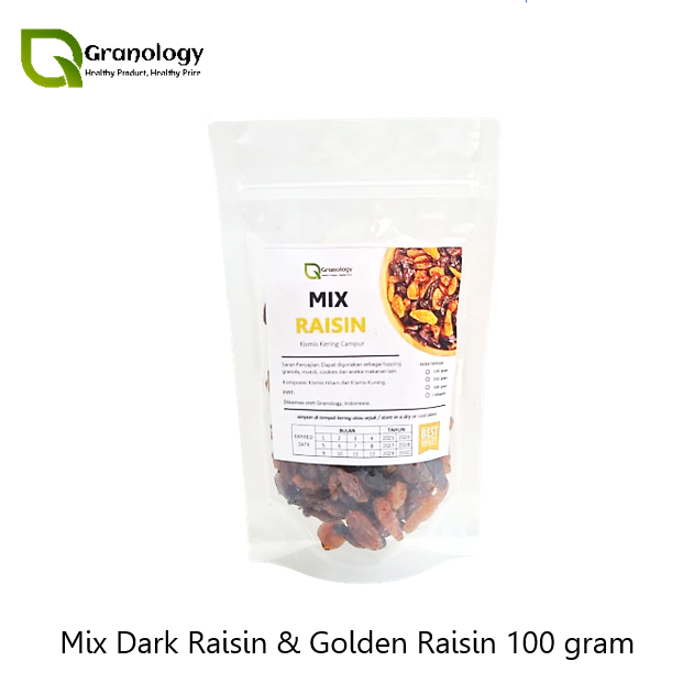 Jual Mix Raisin 100 gram (Dark Raisin & Golden Raisin) | Shopee Indonesia