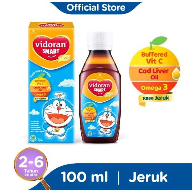 Jual Vidoran Smar Orange Sirup 100ml | Shopee Indonesia