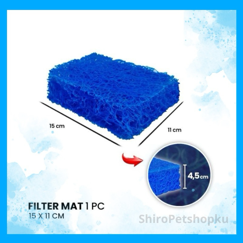 Jual JAVA Filter Hi-Density Media Filter Biru Japmat Filter Matt ...