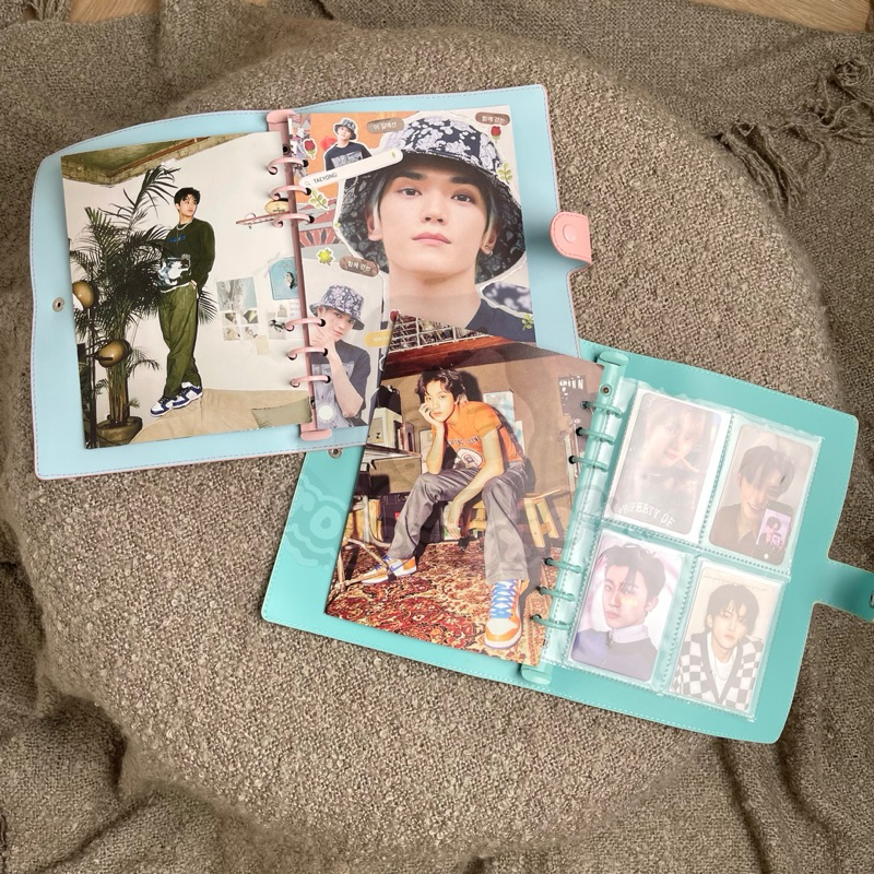 Jual BINDER LEATHER KULIT A5 SOFT HARD COVER PHOTOCARD JOURNAL JURNAL ...