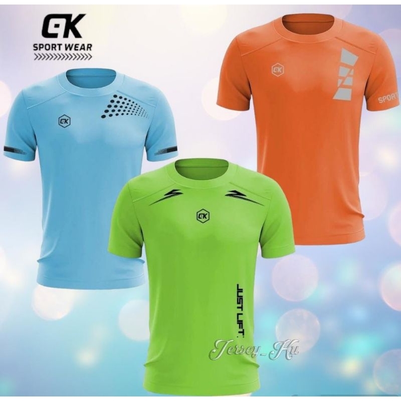 Jual PAKET 3 PCS BAJU OLAHRAGA PREMIUM SPORTY DRYFIT TERBARU UNTUK ...