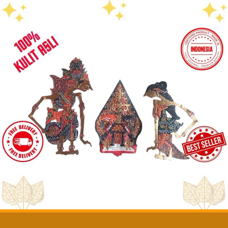 Jual 1Set Wayang Mahar / Wayang Kulit Mahar Rama Shinta Gunungan Ukuran ...