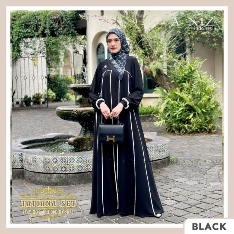Jual Ready Tatiana set By Arniz collection ( Dress & segi4 ) | Shopee ...