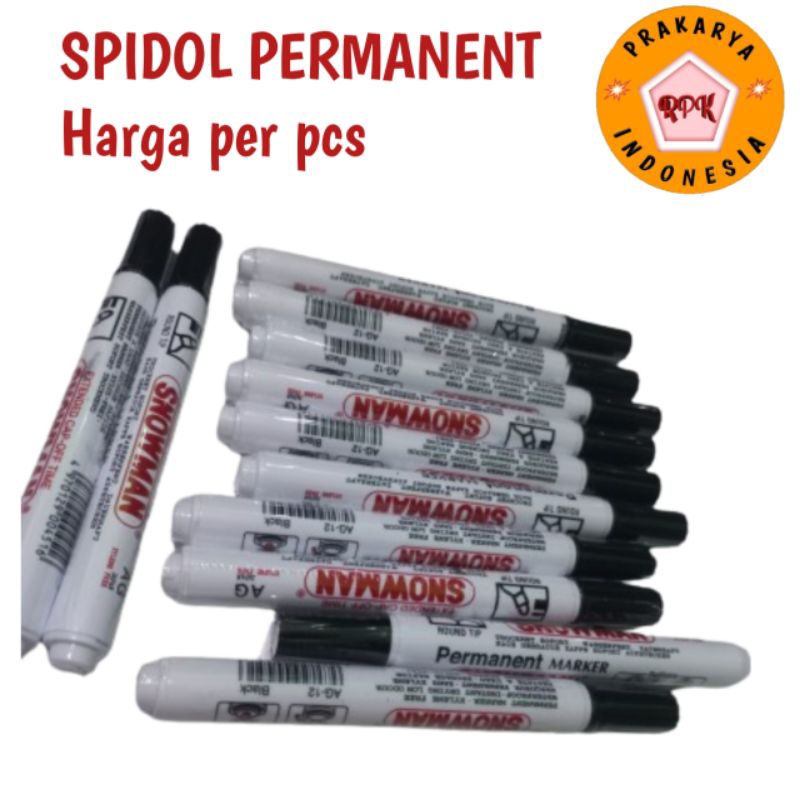 Jual Spidol besar snowman permanent dan white board | Shopee Indonesia