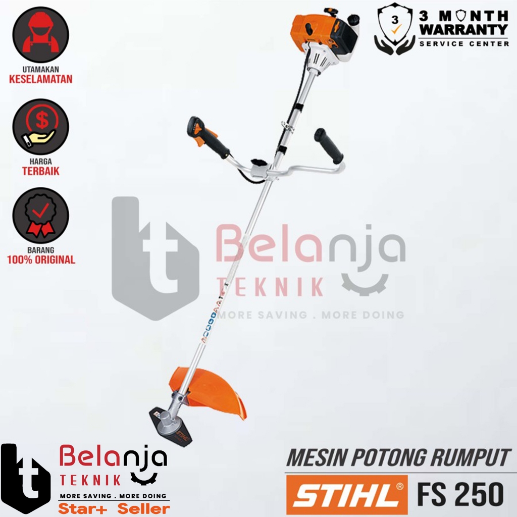 Jual STIHL Brush Cutter FS 250 Mesin Potong Rumput Bensin 2 tak FS 250 | Shopee Indonesia