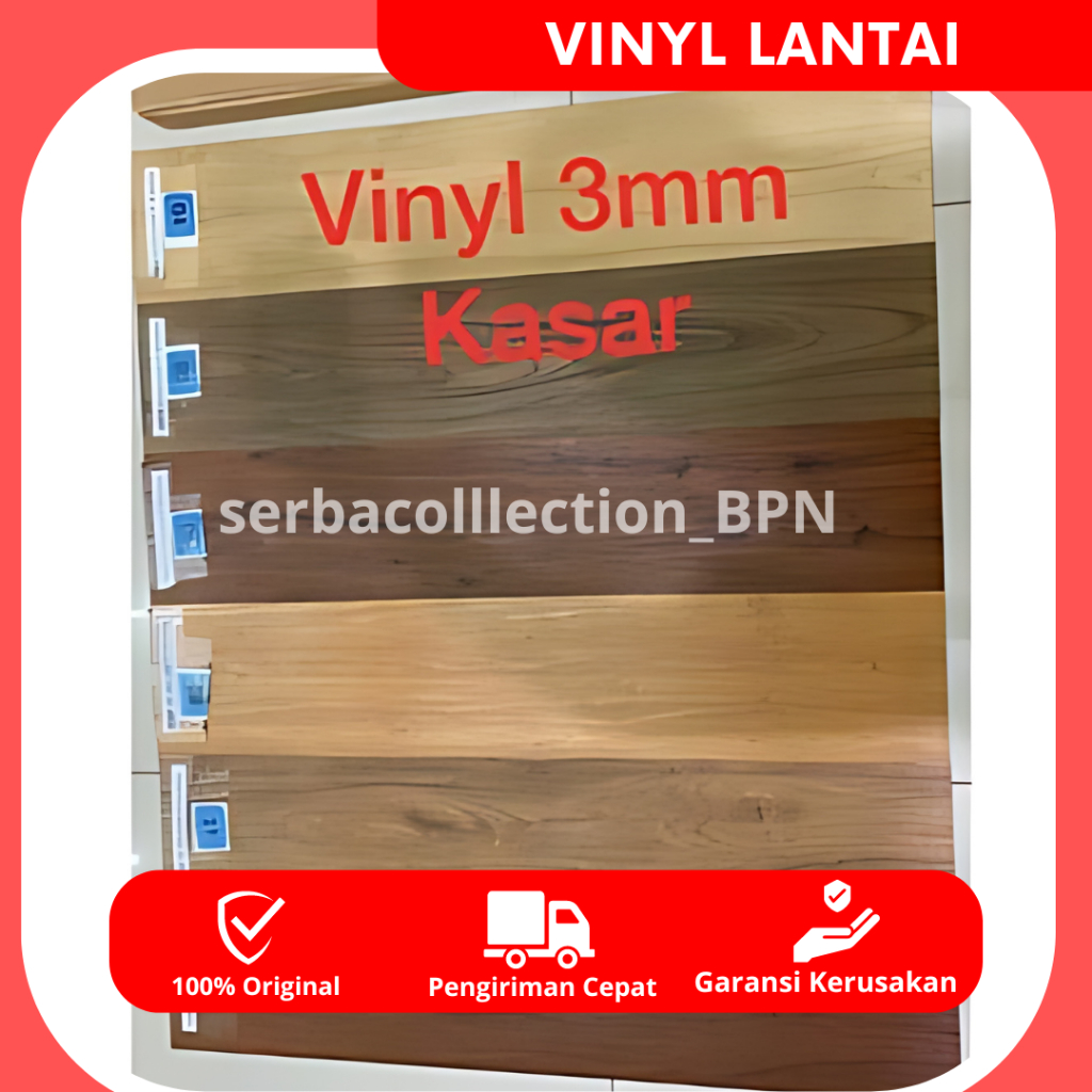 Jual Vinil lantai motif kayu isi 3,1m/vinil lantai3mm isi 3,1m ...