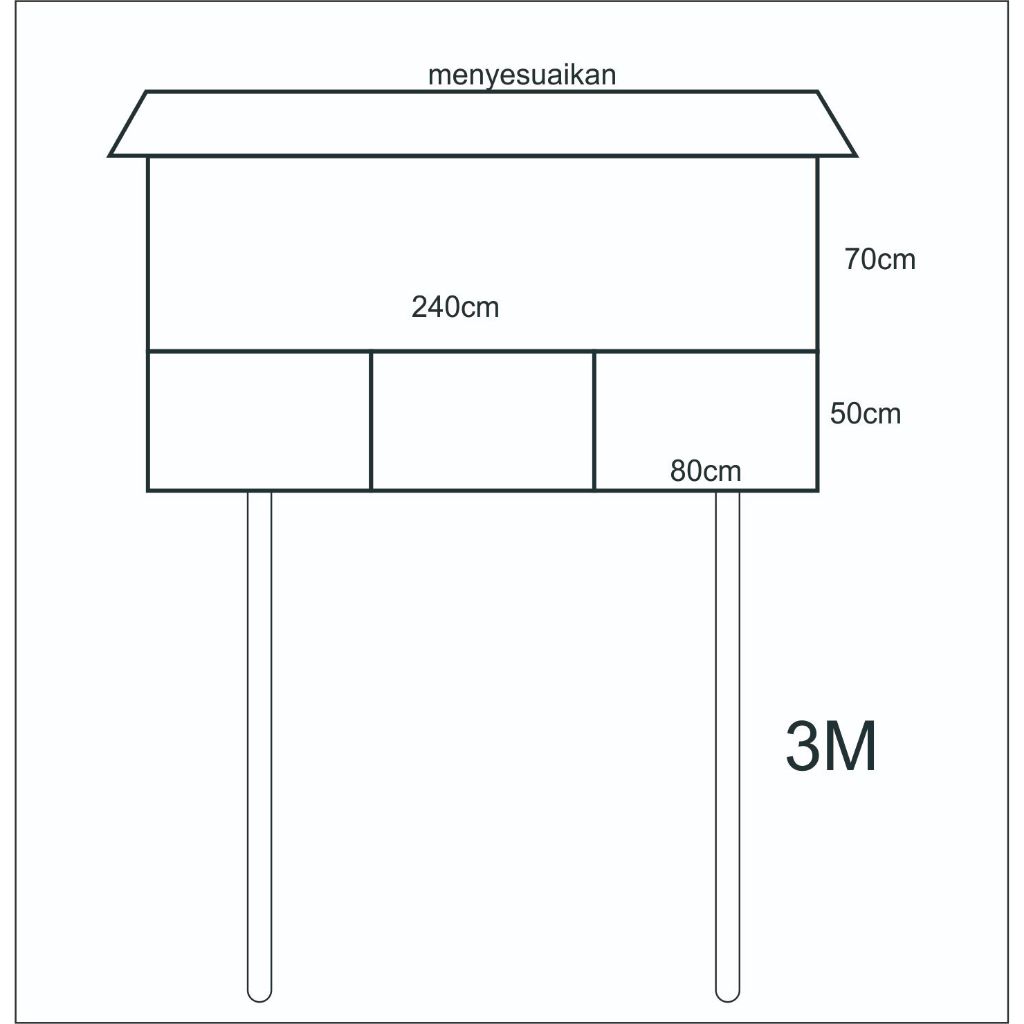 Jual PLANG ISI 4 I PLANG SEKOLAH/YAYASAN DESA ( COSTUME) | Shopee Indonesia