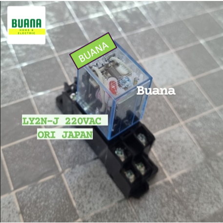 Jual SET RELAY LY2N-J 220VAC ORIGINAL JAPAN + socket / Ly2n-j 220v | Shopee Indonesia