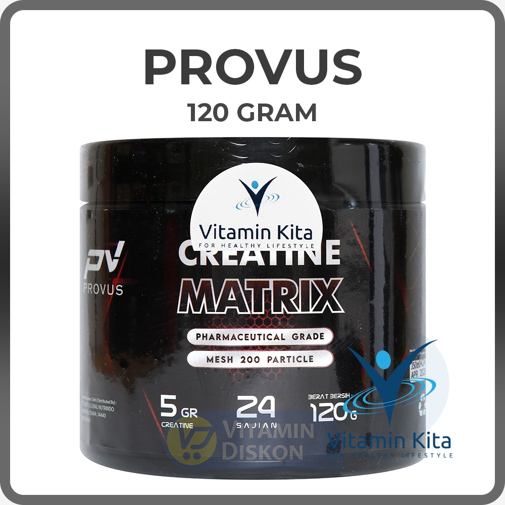Jual PROVUS CREATINE MATRIX PHARMATICAL GRADE MESH 200 PARTICLE ...