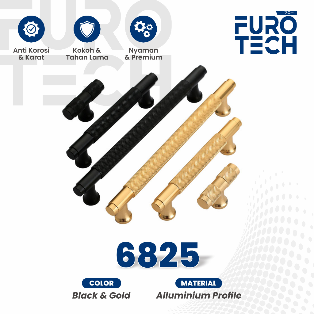 Jual FURO | 6825 - Tarikan Gagang Handle Handel Hendel Knob Knop ...