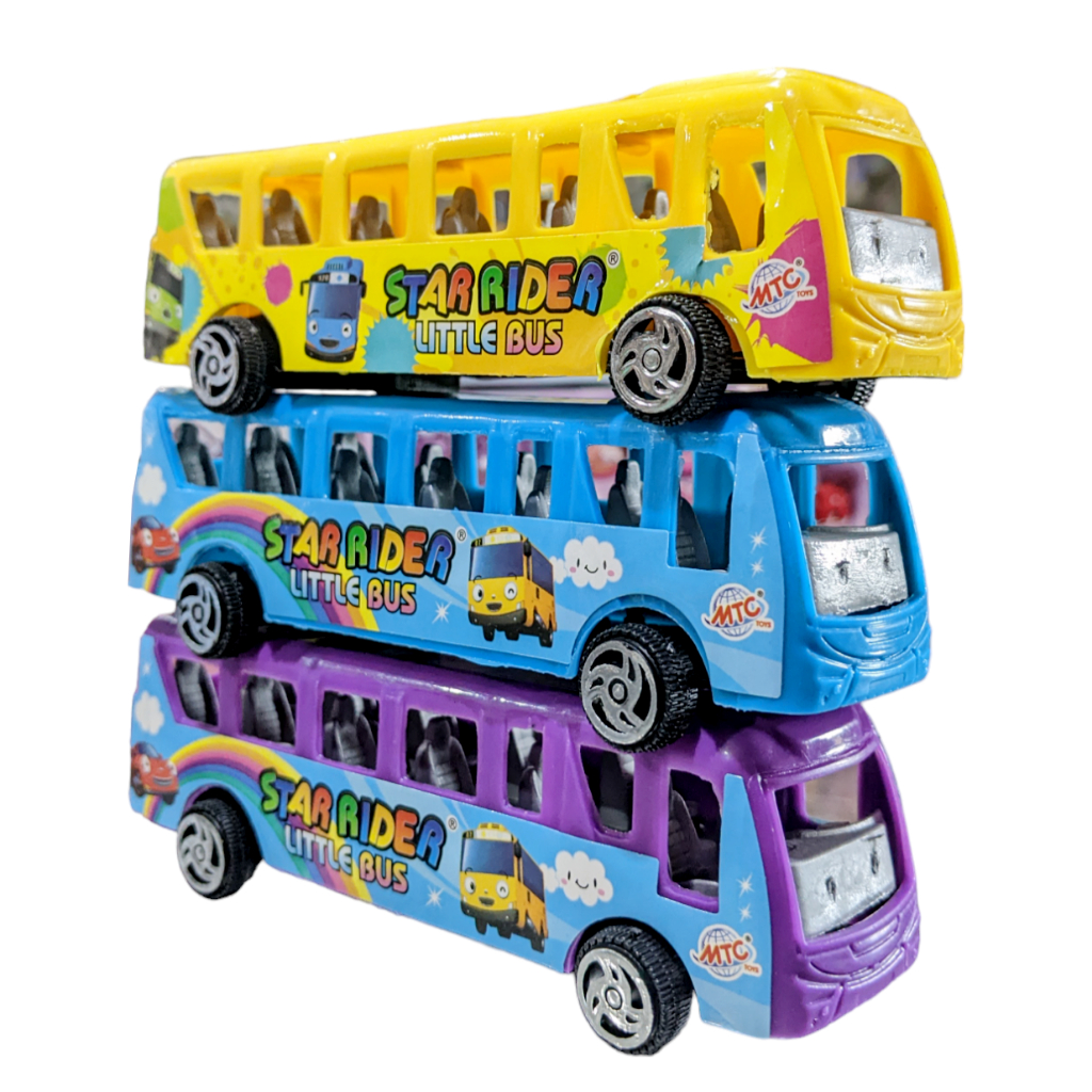 Jual MC 172 School Bus Kantong / Bus Mini 12CM / Mainan Bus Anak ...