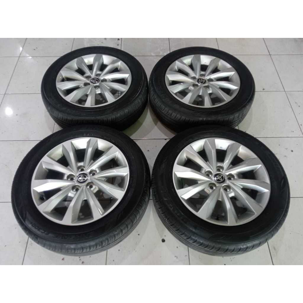 Jual VELG OEM COPOTAN INOVA ZENIX RING 17 LEBAR 6,5 PCD 5X114 PLUS BAN DUNLOP 215 60 R17 ...