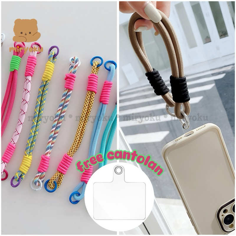 Jual Double Strap Sling Tali Selempang tangan HP Universal Tali Dopamin ...