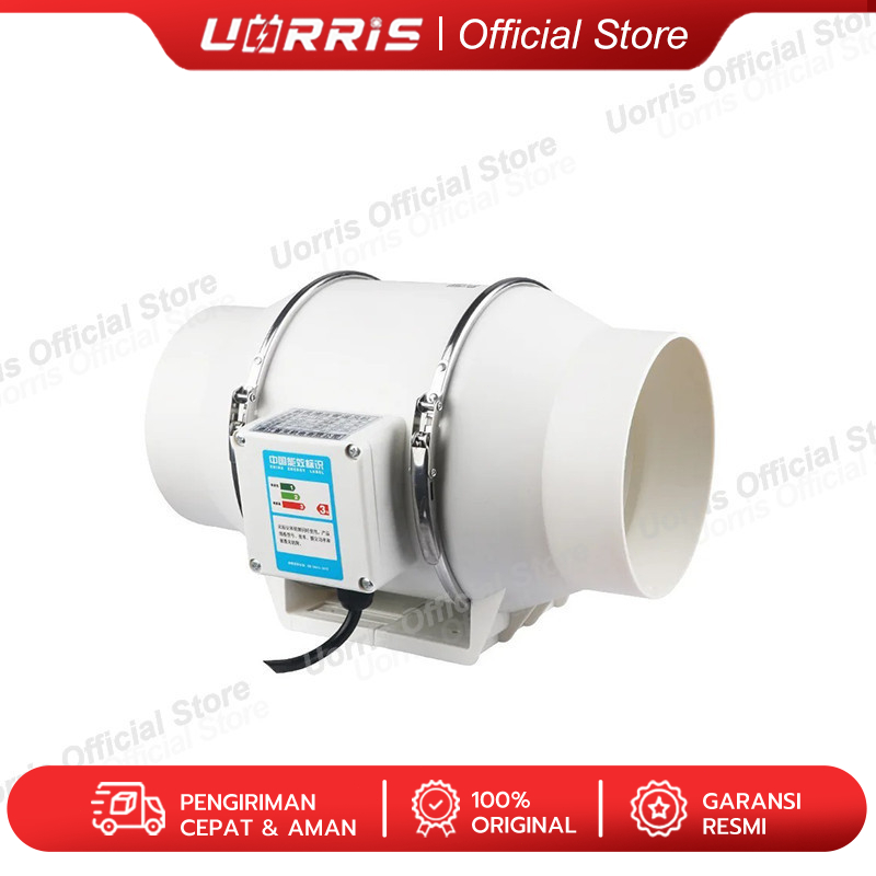 Jual UORRIS blower dapur penghisap asap dapur 4" 6" 8" 220V Blower ...