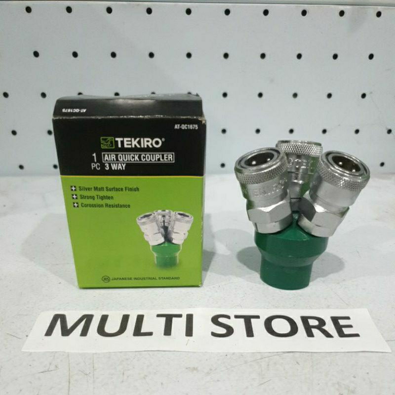 Jual Tekiro Quick Coupler 2cabang / 3cabang 3 ways / sambungan selang ...