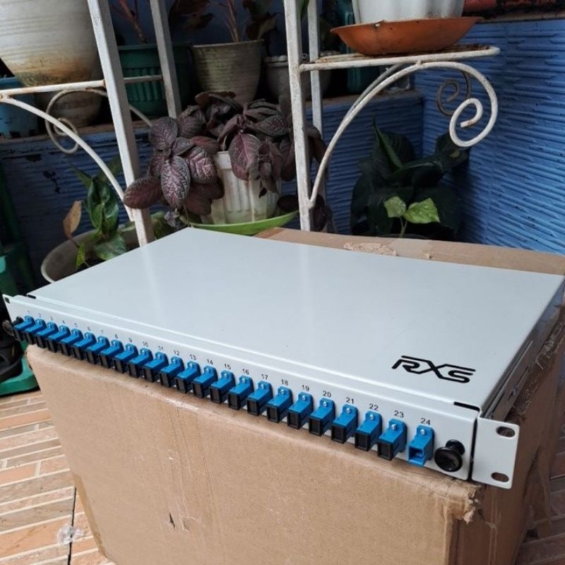 Jual OTB RACK FIBER OPTIK 24 CORE MODEL RXS | Shopee Indonesia
