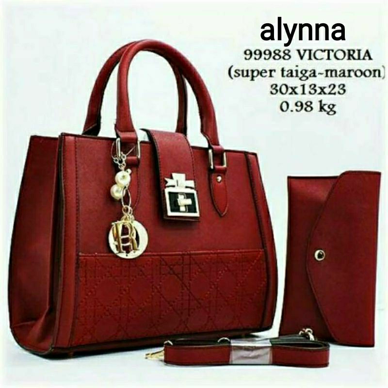 Jual Alynna DORI | TAS WANITA | TAS IBU IBU KULIT TAIGA IMPORT ...